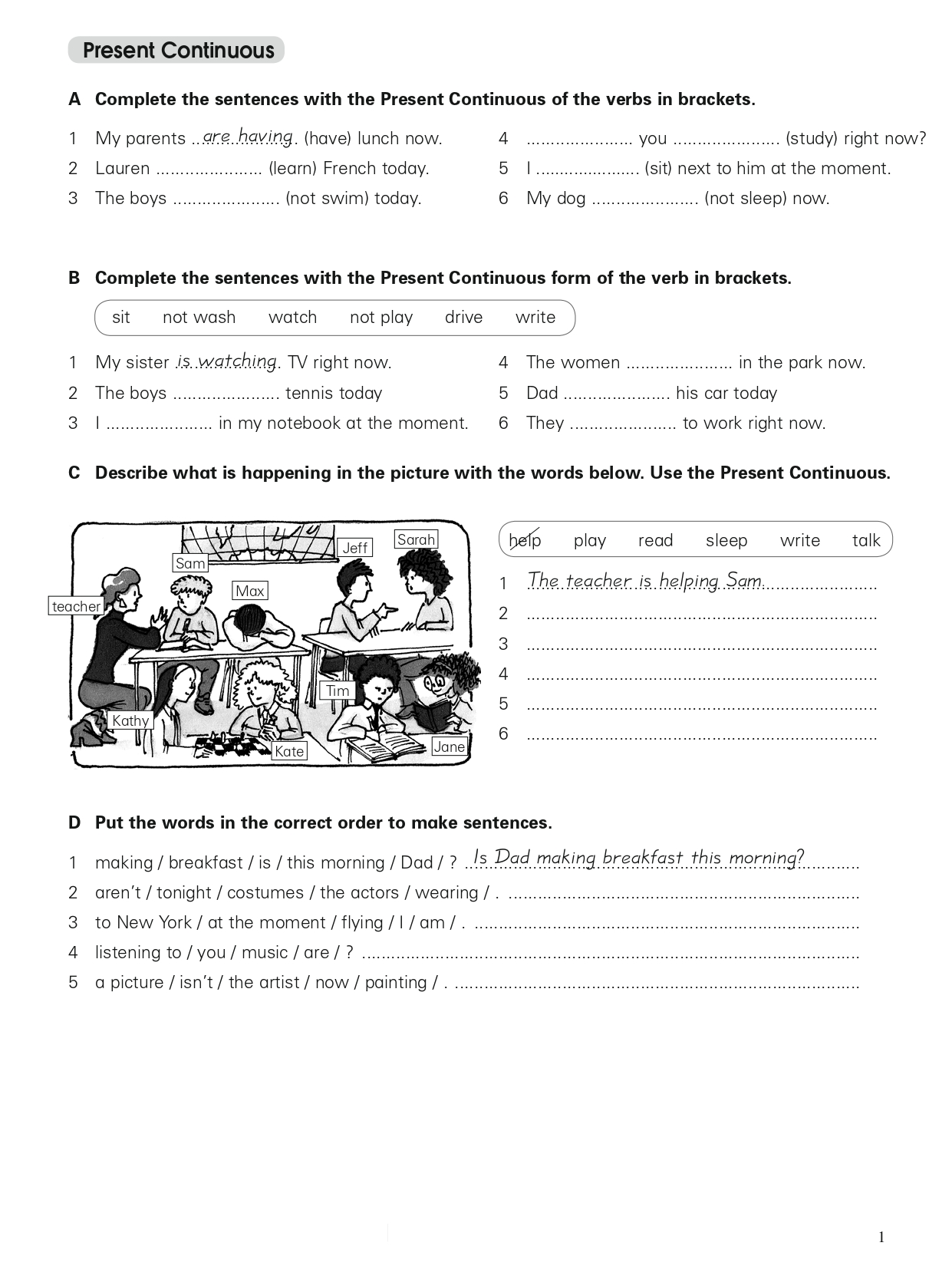 Ejercicios Present Continuous 2_page-0001