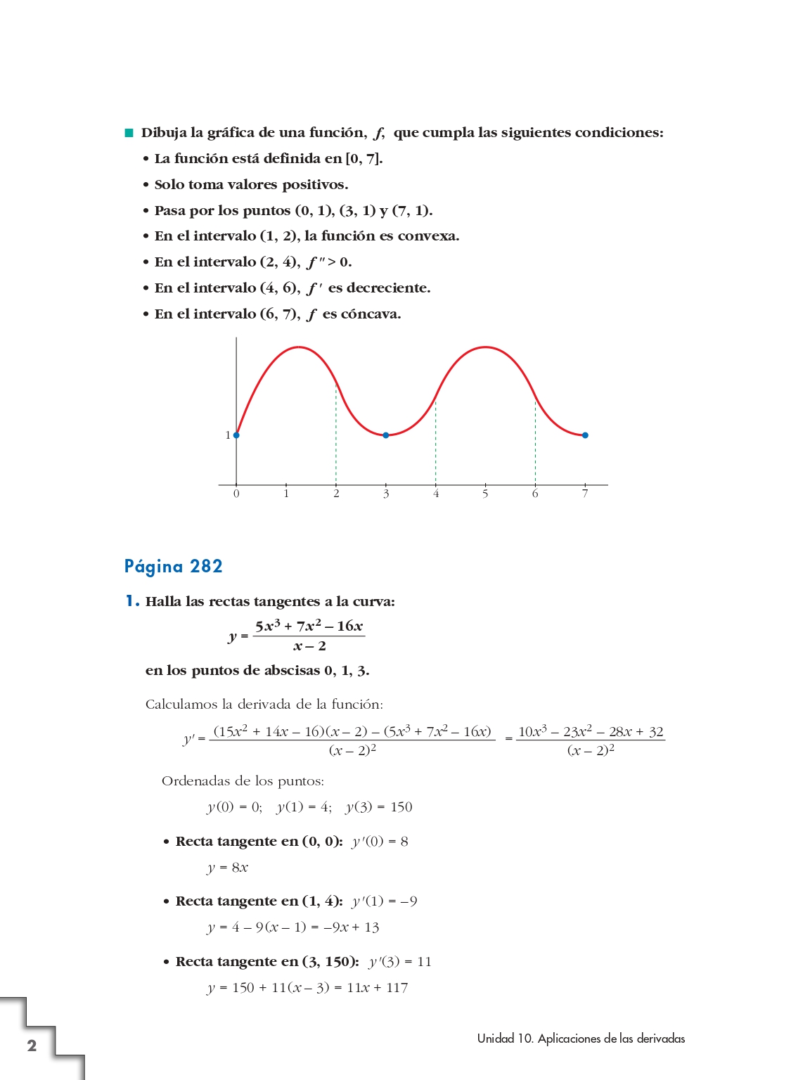 EJERCICIOS TEMA 10 APLICACIONES DE LAS DERIVADAS – MATEMÁTICAS APLICADAS A LAS CCSS 2º BACH_page ...