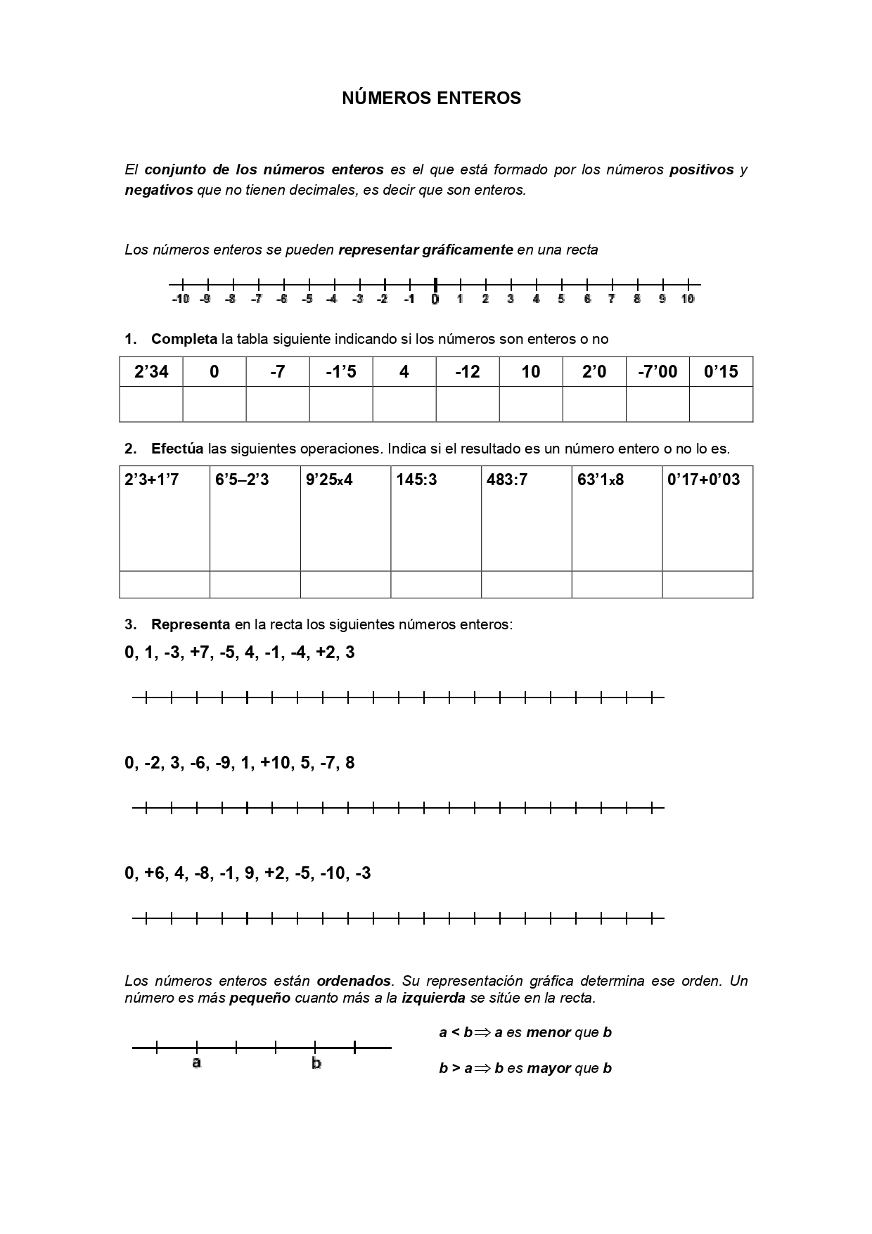 FICHA EJERCICIOS – NÚMEROS ENTEROS 1_page-0001