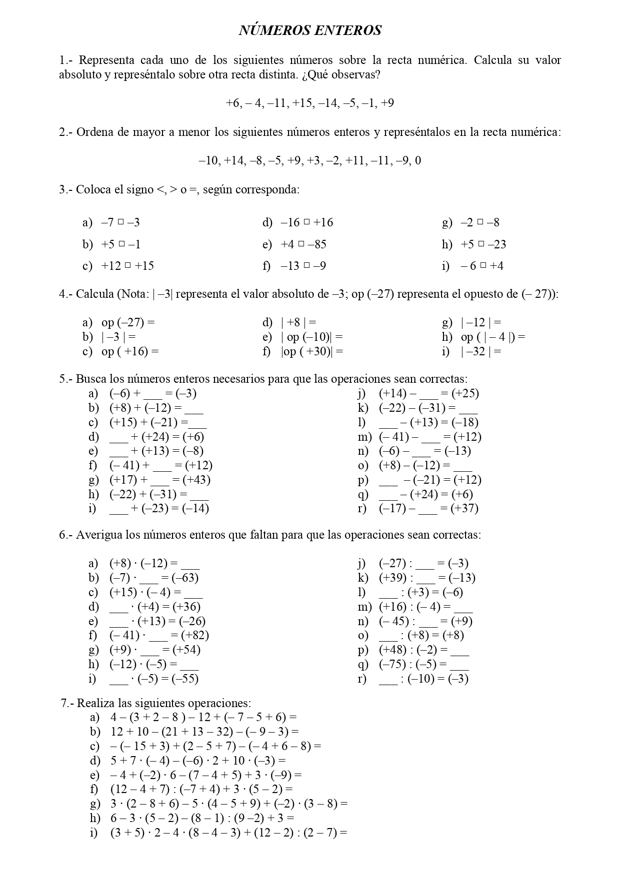 FICHA EJERCICIOS – NÚMEROS ENTEROS 2_page-0001